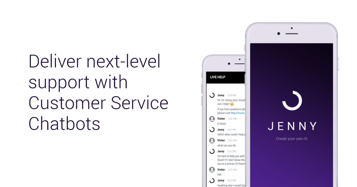 Customer Service Chatbots – GetJenny